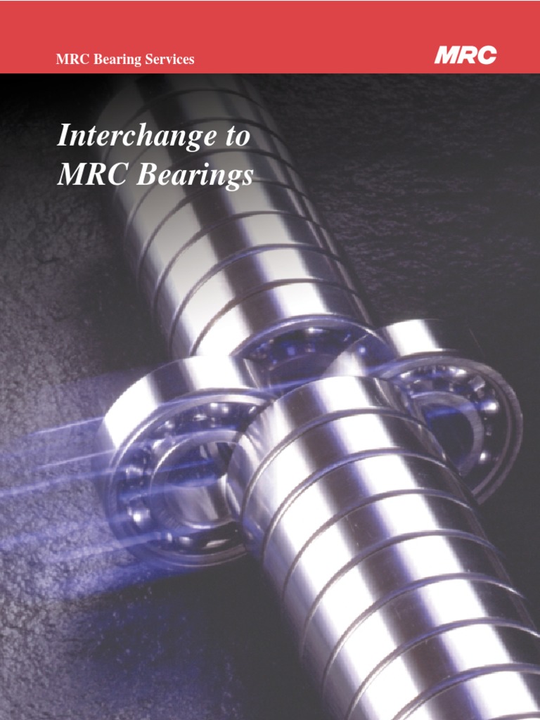 INTERCHANGE | PDF | Bearing (Mechanical) | Manufactured Goods