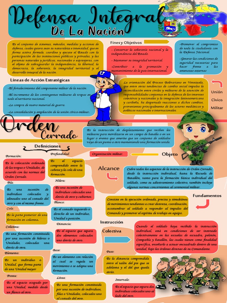 Infografia Defensa Integral | Descargar gratis PDF | Estado (política ...