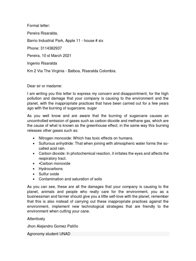 Unit 1 - Task 2 - Writing Task - Alejandro - Gomez | PDF | Home & Garden