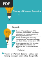 Theory Planned Behaviour (TPB) | PDF | Pengembangan Diri
