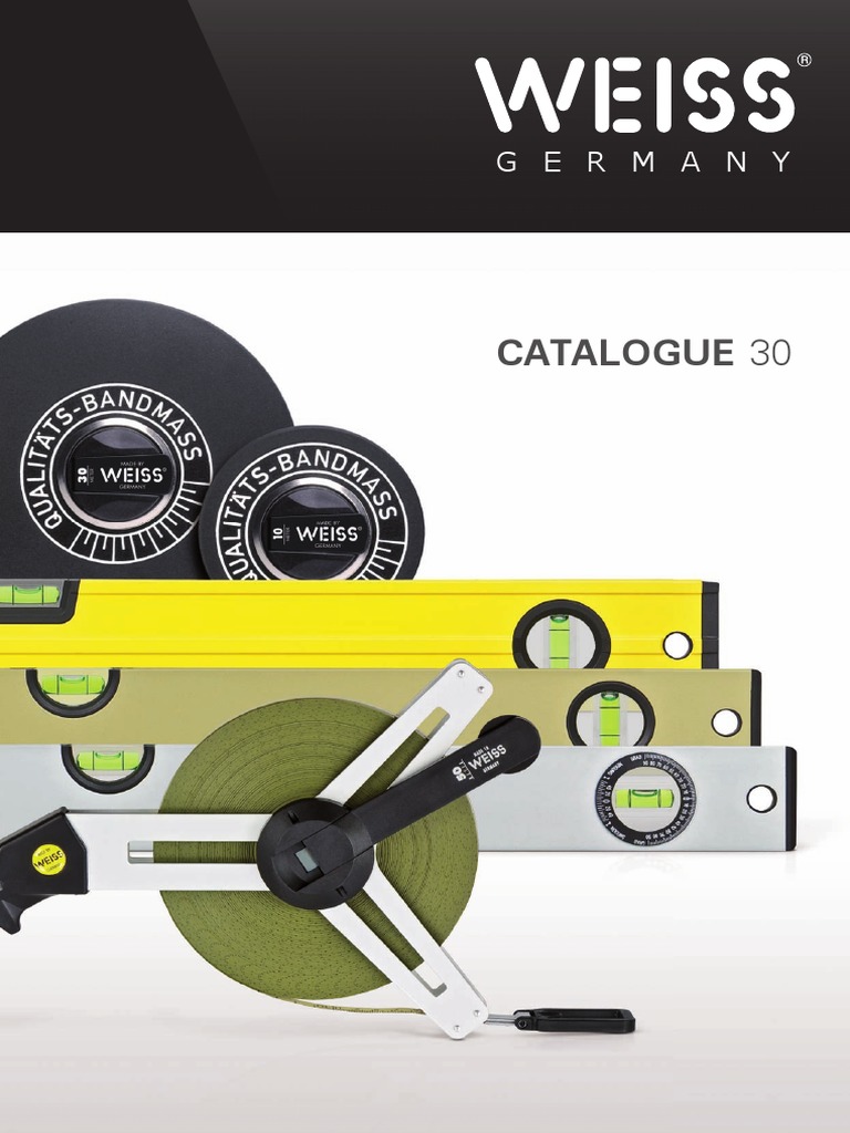 WEISS Measuring Instruments Catalogue | PDF | Metals | Accuracy And ...
