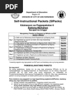 Banghay Aralin Sa Pagsusulit | PDF