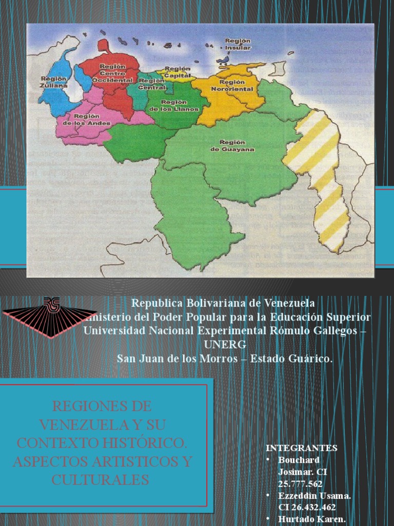 Regiones y Cultura de Venezuela | PDF | Venezuela | Entretenimiento ...
