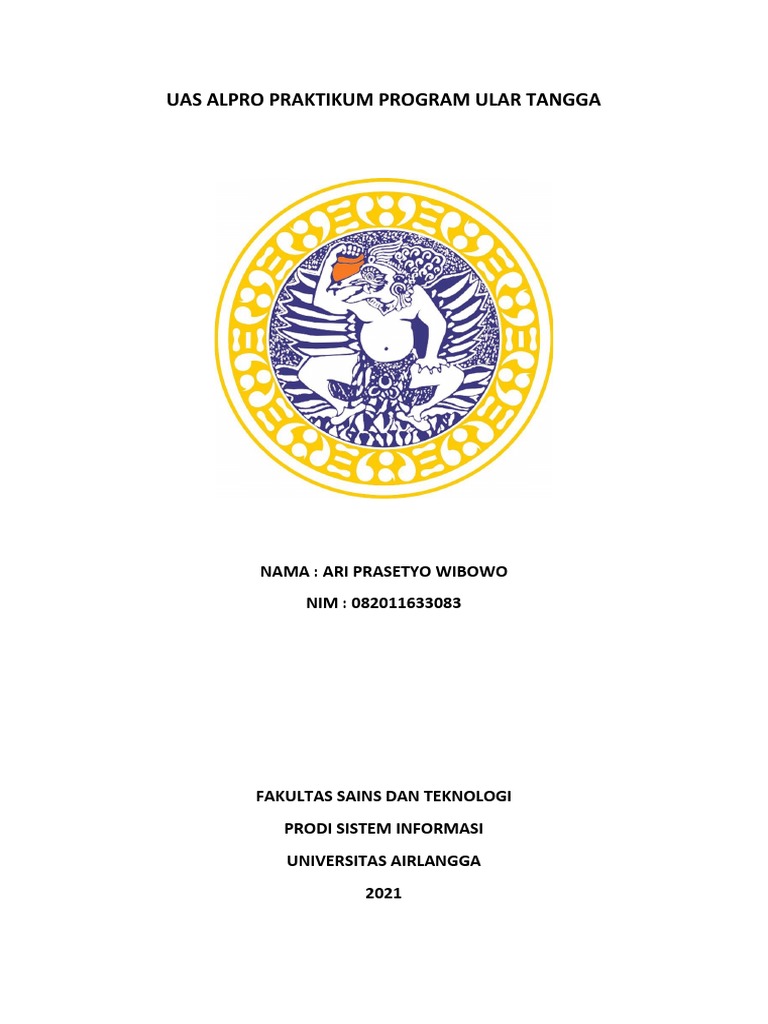Uas Alpro Praktikum - Ular Tangga | PDF