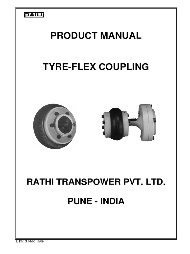 Rathi Tyre Flex User Manual | PDF | Steam Engine | Screw