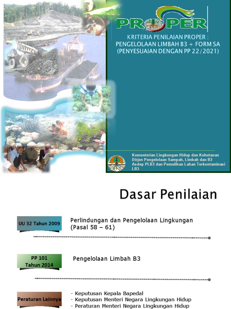 Penilaian PROPER | PDF