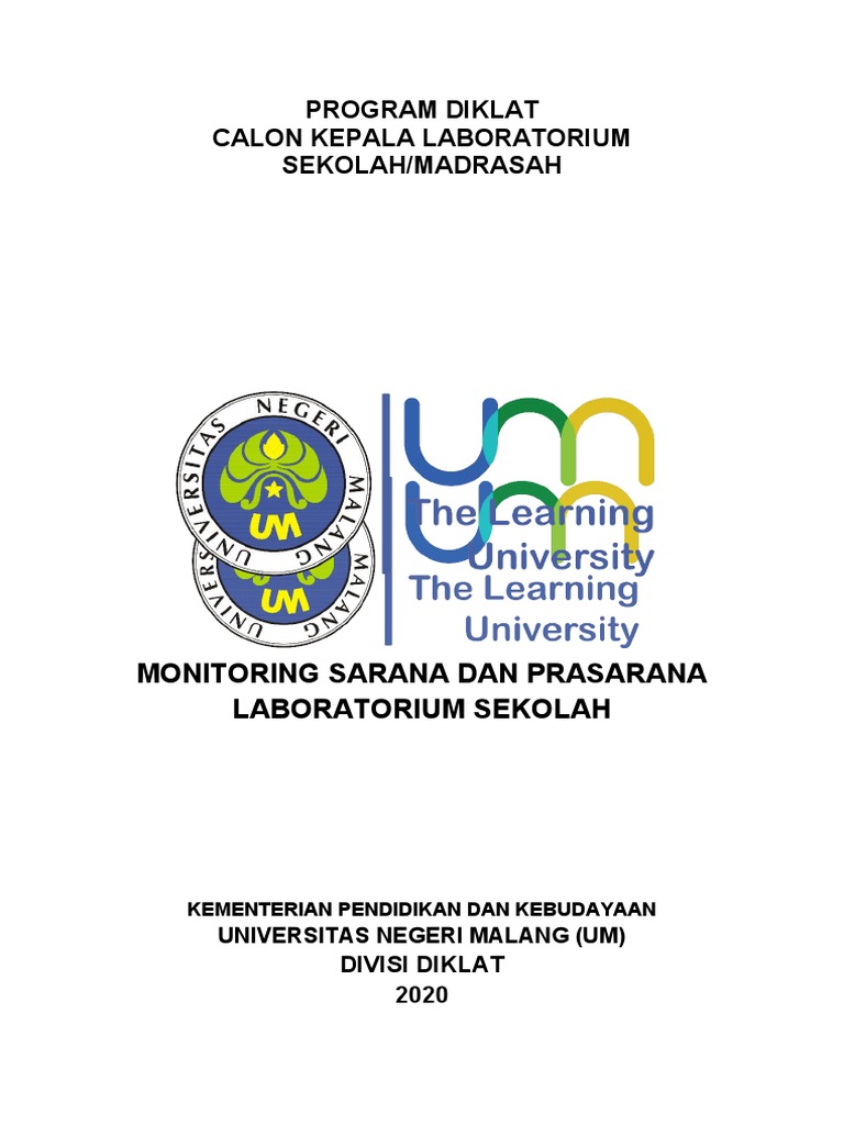 LEMBAR KERJA Monitoring Sarpras Lab | PDF