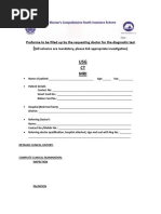 MSH Claim Form Dubai - GCC | PDF