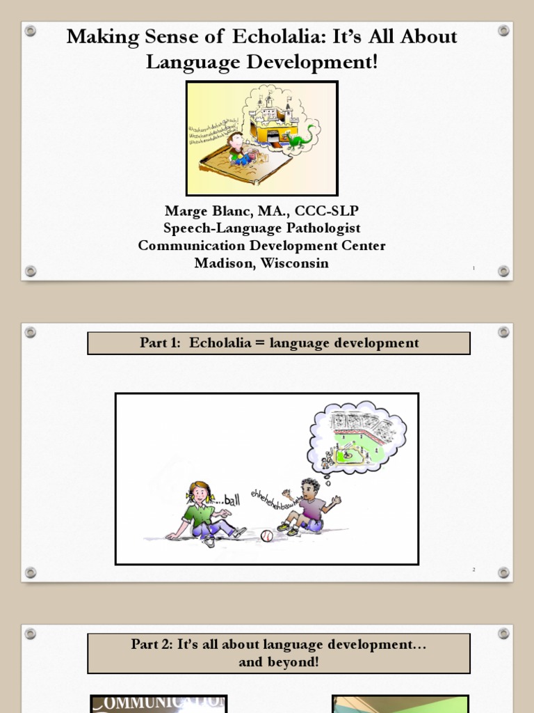 Echolalia Autism Asd | PDF | Human Communication | Linguistics