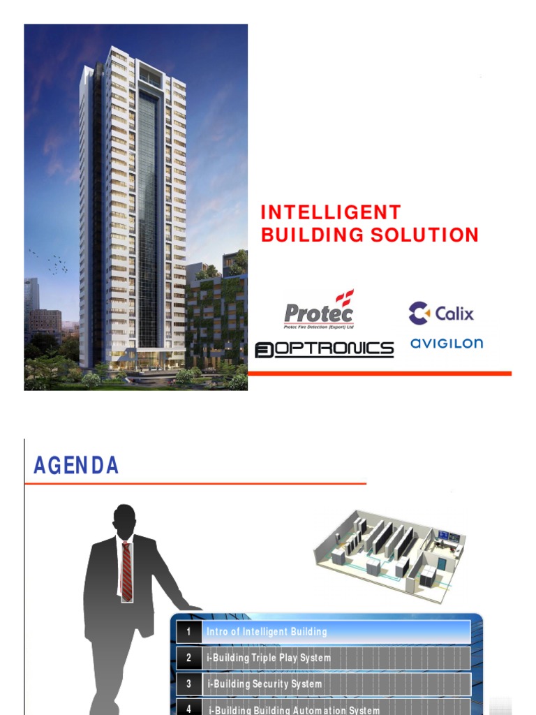 Intelligent Building Solution v06 - High Rise Building | PDF | Computer ...