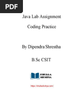 T.Y.B.B.A. (CA) Sem VI Practical Slips 2019 Pattern | PDF | Java ...