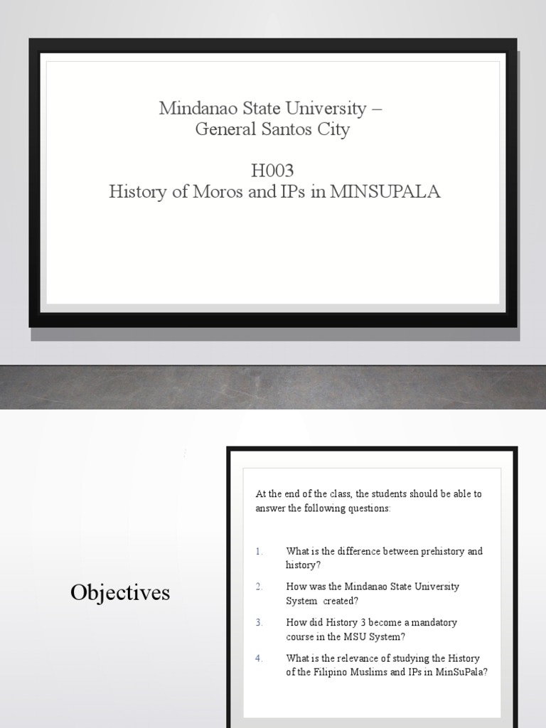 1.understanding History 3 | PDF | Mindanao | Science