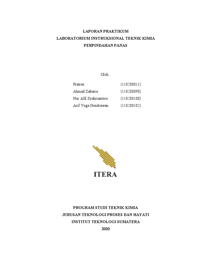 Laprak Awal Perpindahan Panas - 15 | PDF