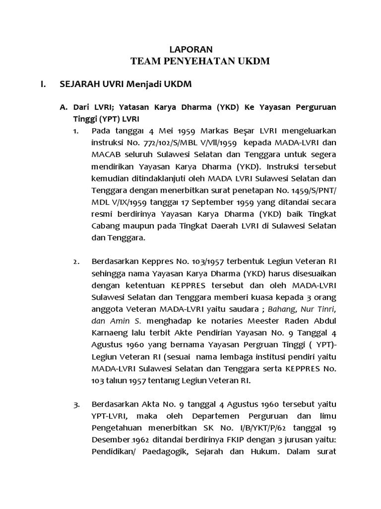 Sejarah Uvri Ke Ukdm | PDF | Perjalanan