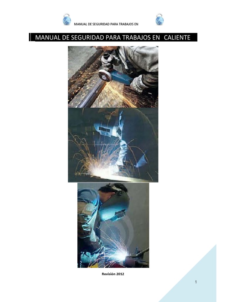 Manual de Seguridad para Trabajos en Caliente Revision | PDF ...