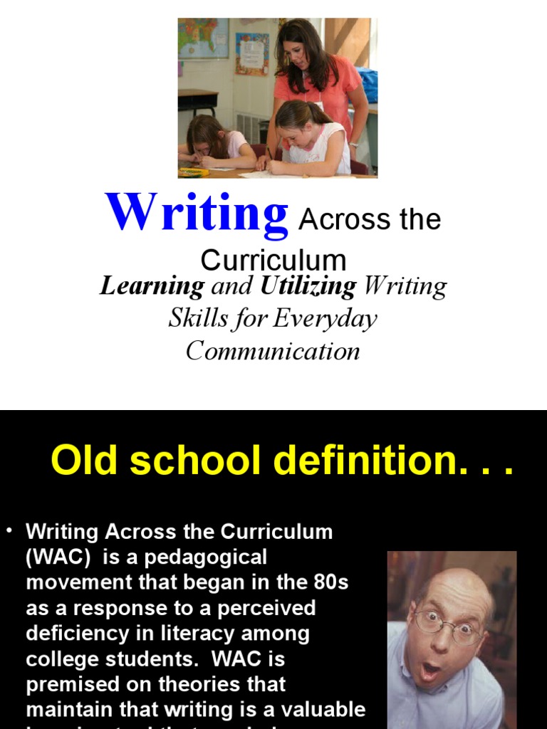 Writing Across the Curriculum Explained | PDF | Curriculum ...