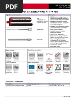 Hilti HVU2 Adhesive Capsule Overview | PDF | Galvanization | Stainless ...