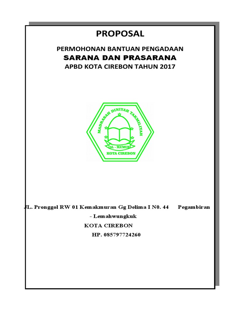 Proposal Dta Al Makmur | PDF