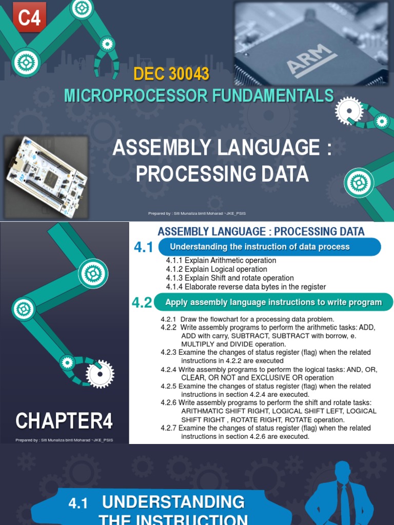 Topic 4 Microprocessor | Download Free PDF | Computer Engineering | Theory Of Computation