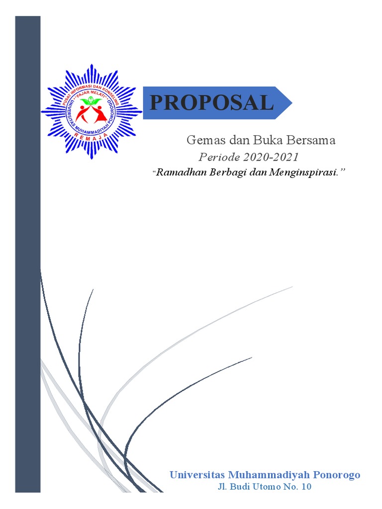 Proposal Gemas: Ramadhan Berbagi Inspirasi | PDF