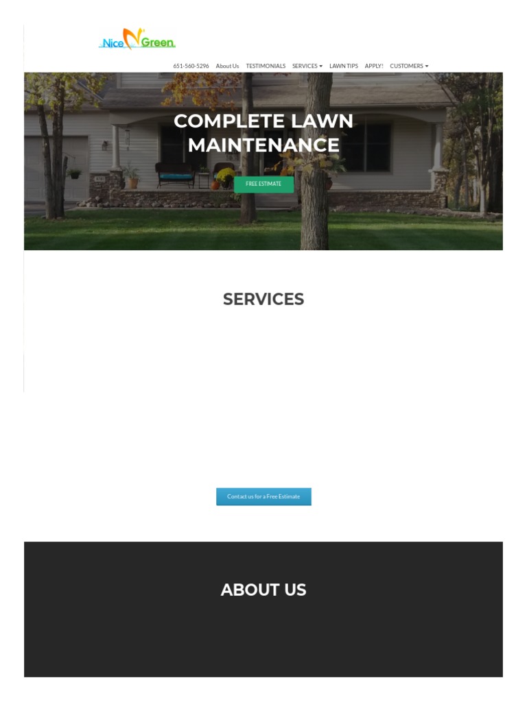 Complete Lawn Maintenance Services | PDF