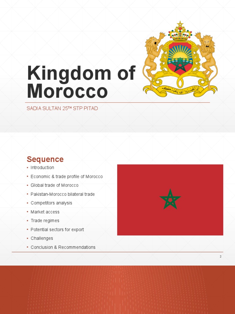 Morocco Trade Profile and Pakistan's Bilateral Trade | PDF | Most ...