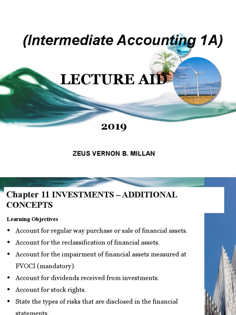 Chapter 11 Investments - Additional Concepts | PDF | Fair Value ...
