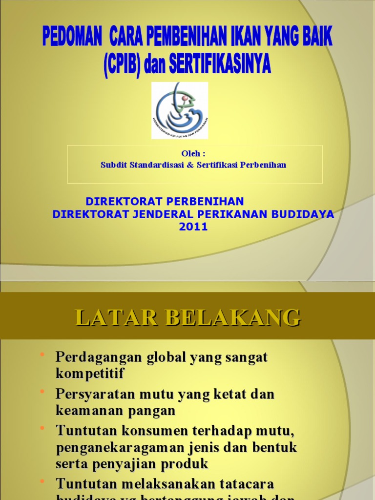 Materi Pedoman CPIB | PDF | Teknologi & Rekayasa