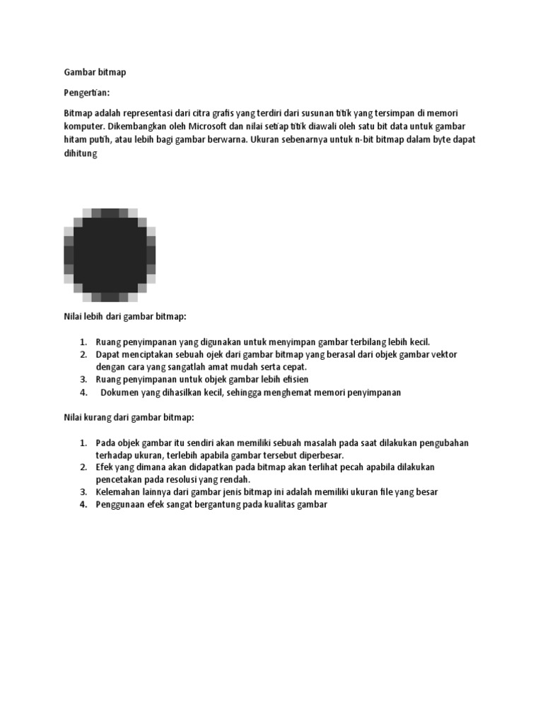 Gambar Bitmap | PDF