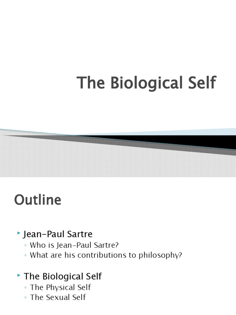 Sartre - Powerpoint Presentation | PDF | Existentialism | Psychological Concepts