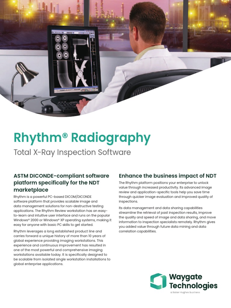 Rhythm® Radiography: Total X-Ray Inspection Software | PDF | Computer ...
