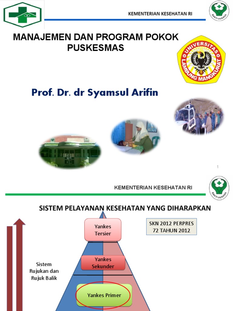 Manajemen Dan Program Pokok Puskesmas 2021 | PDF