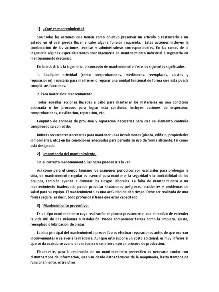Mantenimiento de Obras Civiles | PDF | Ingeniería de confiabilidad ...