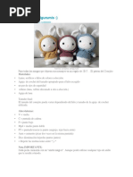 Liam Conejo Amigurumi Patron Gratis PDF | PDF | Amigurumi | Tejidos