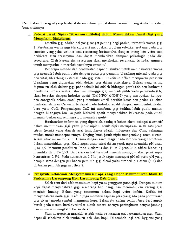 Tugas Paragraf | PDF