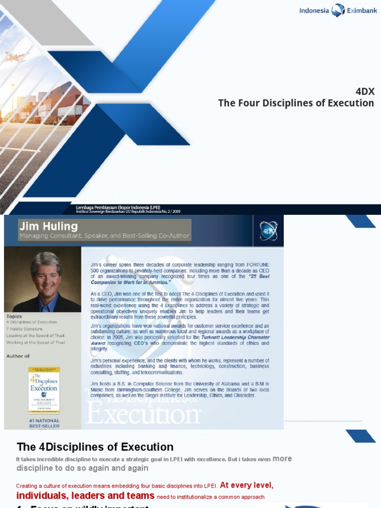 4DX The Four Disciplines of Execution | PDF | Applied Psychology ...