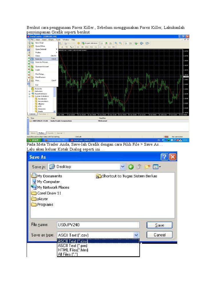 Berikut Cara Penggunaan Forex Killer | PDF