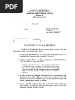 Sample Comment Opposition To MR | PDF | Lawsuit | Fraud