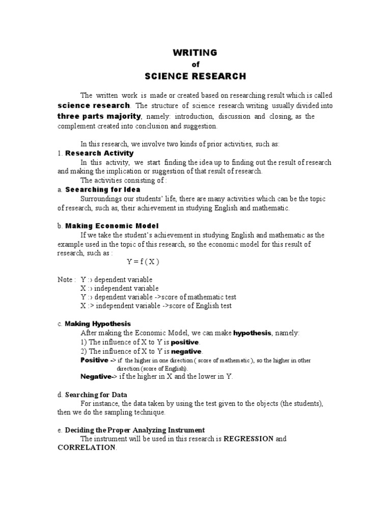 Quantitative Research Writing Guide | PDF | Data Analysis | Regression ...