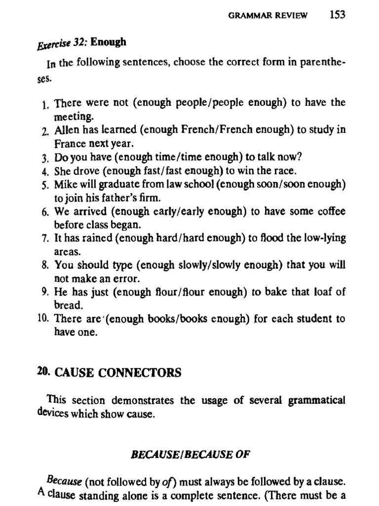 Cause Connectors | PDF