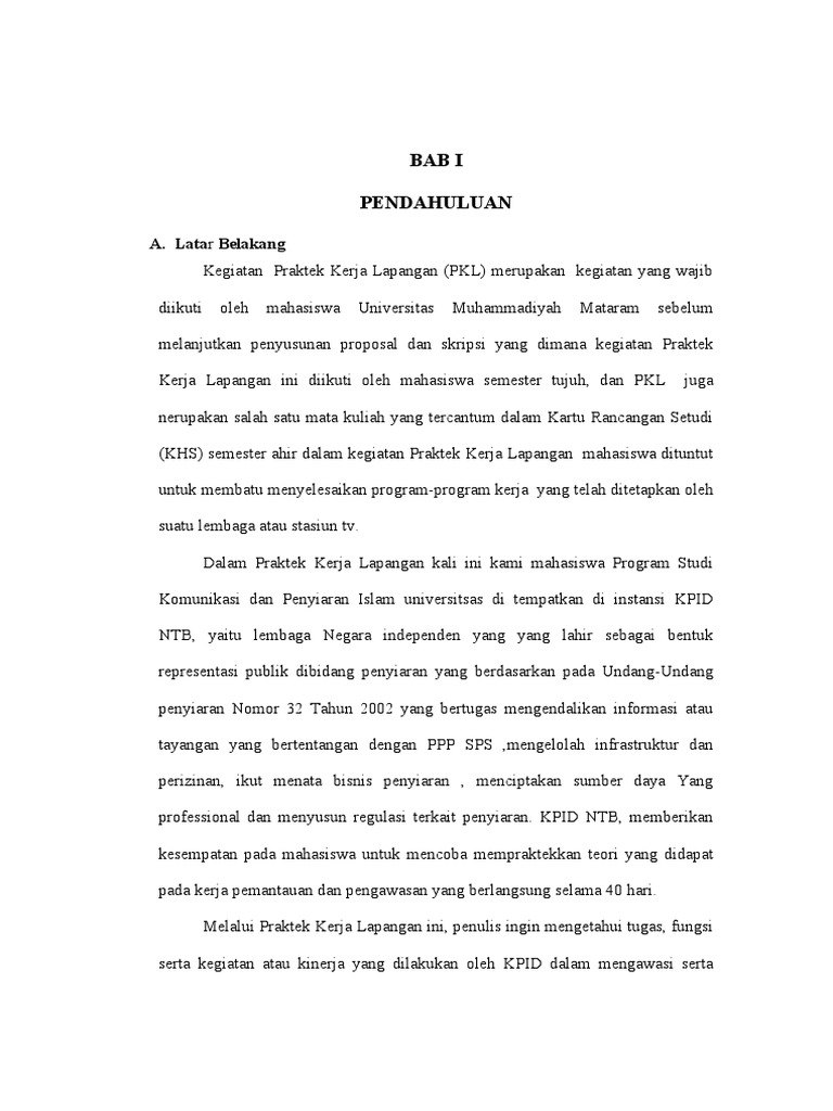 Laporan PKL 2 | PDF | Bisnis