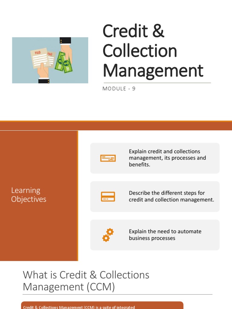 Credit & Collection Management: Module - 9 | Download Free PDF ...