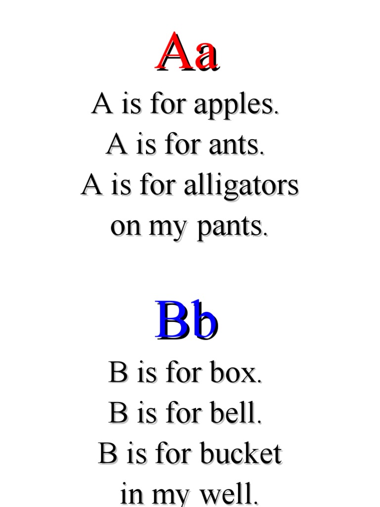 Alphabet Chants Flashcards 5319 | PDF