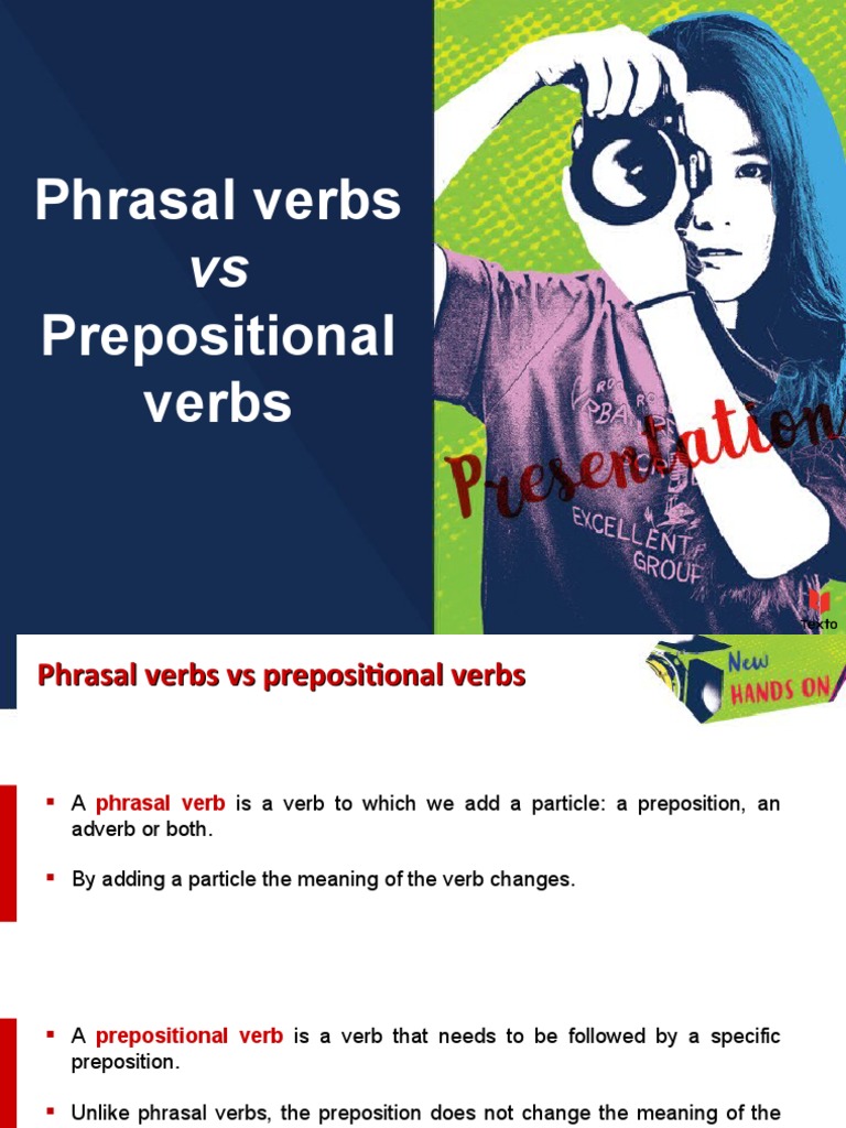 Phrasal Verbs Vs Prepositional Verbs | PDF | Verb | Preposition And ...