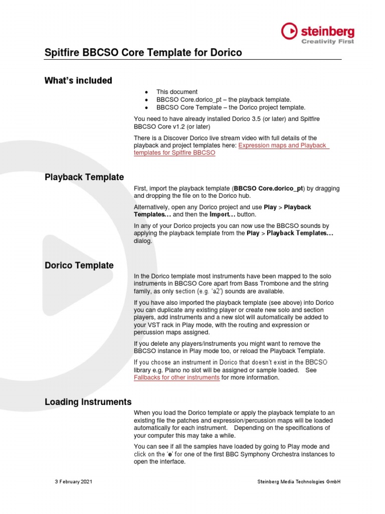 BBCSO Core Information | PDF | Sound Technology | Music Production