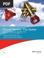 Circuit Setter Sizing Guide | PDF | Dynamics (Mechanics) | Plumbing