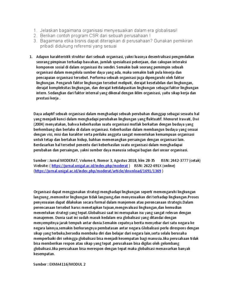 Diskusi 2 Manajemen | PDF