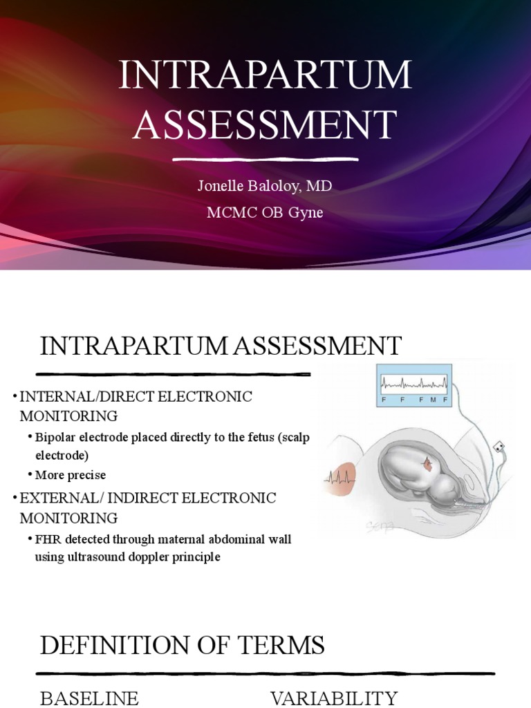 Intrapartum Monitoring Guide | PDF | Human Reproduction | Maternal Health