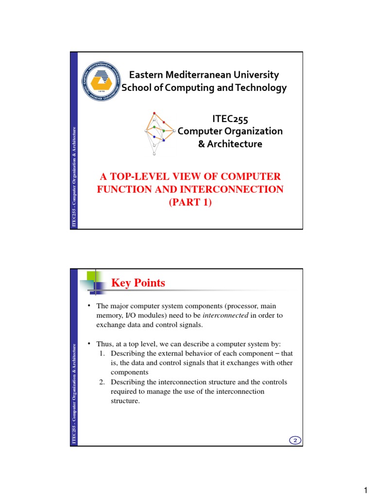 ITEC255-Chapter3 (Part1) | PDF | Central Processing Unit | Computer Program