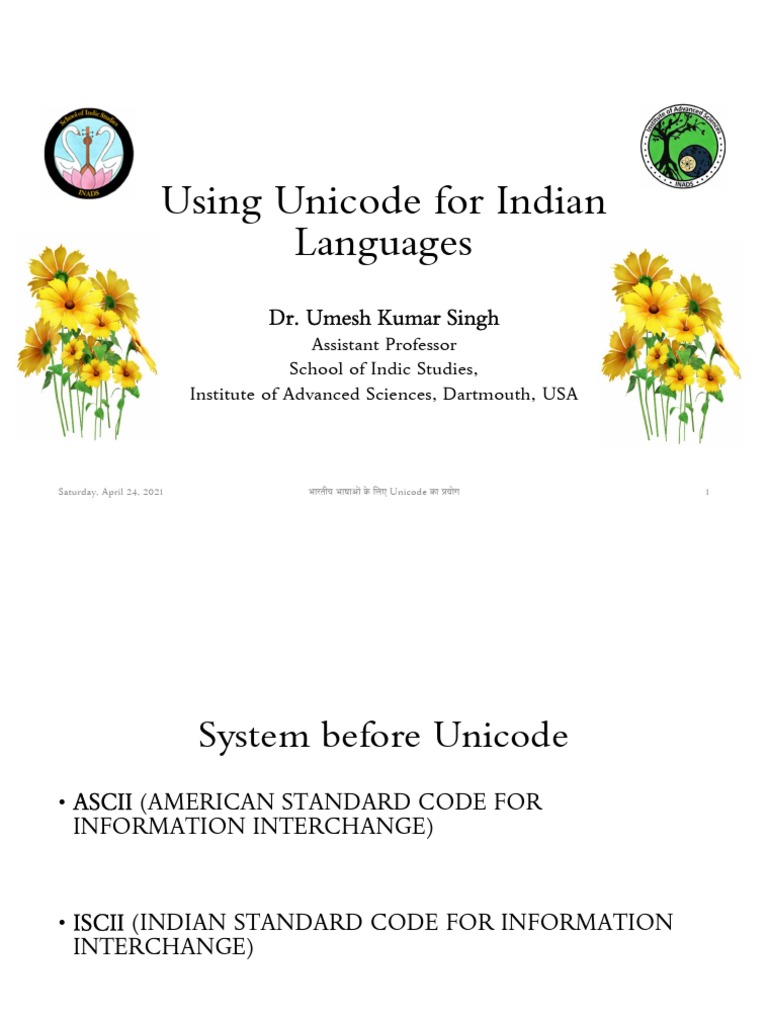 Using Unicode For Indian Languages | PDF | Arial | Ascii